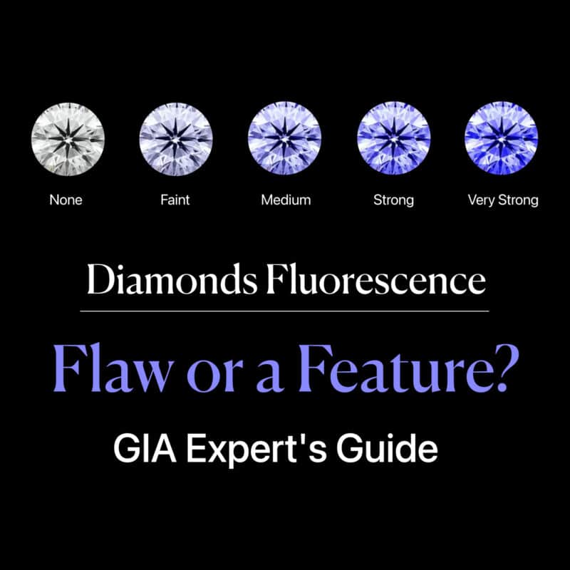 Is Diamond Fluorescence a Flaw or a Feature? GIA Expert's Guide