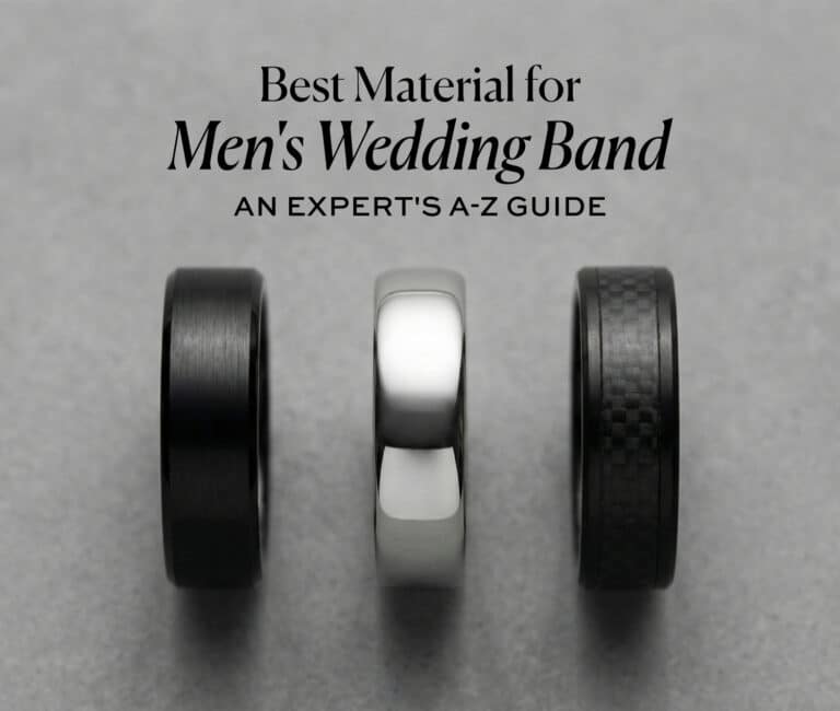 What's The Best Material for Men's Wedding Band? Expert's Guide
